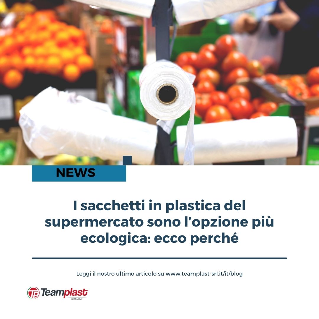 I sacchetti in plastica del supermercato sono l’opzione più ecologica ...
