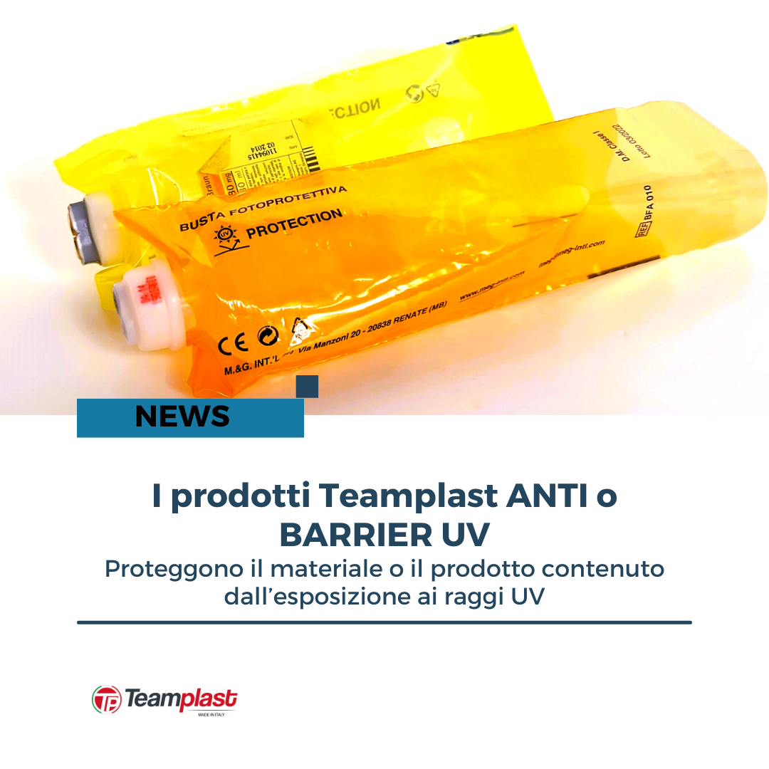 Imballaggi plastici ANTI o BARRIER UV: le soluzioni per proteggere gli ...